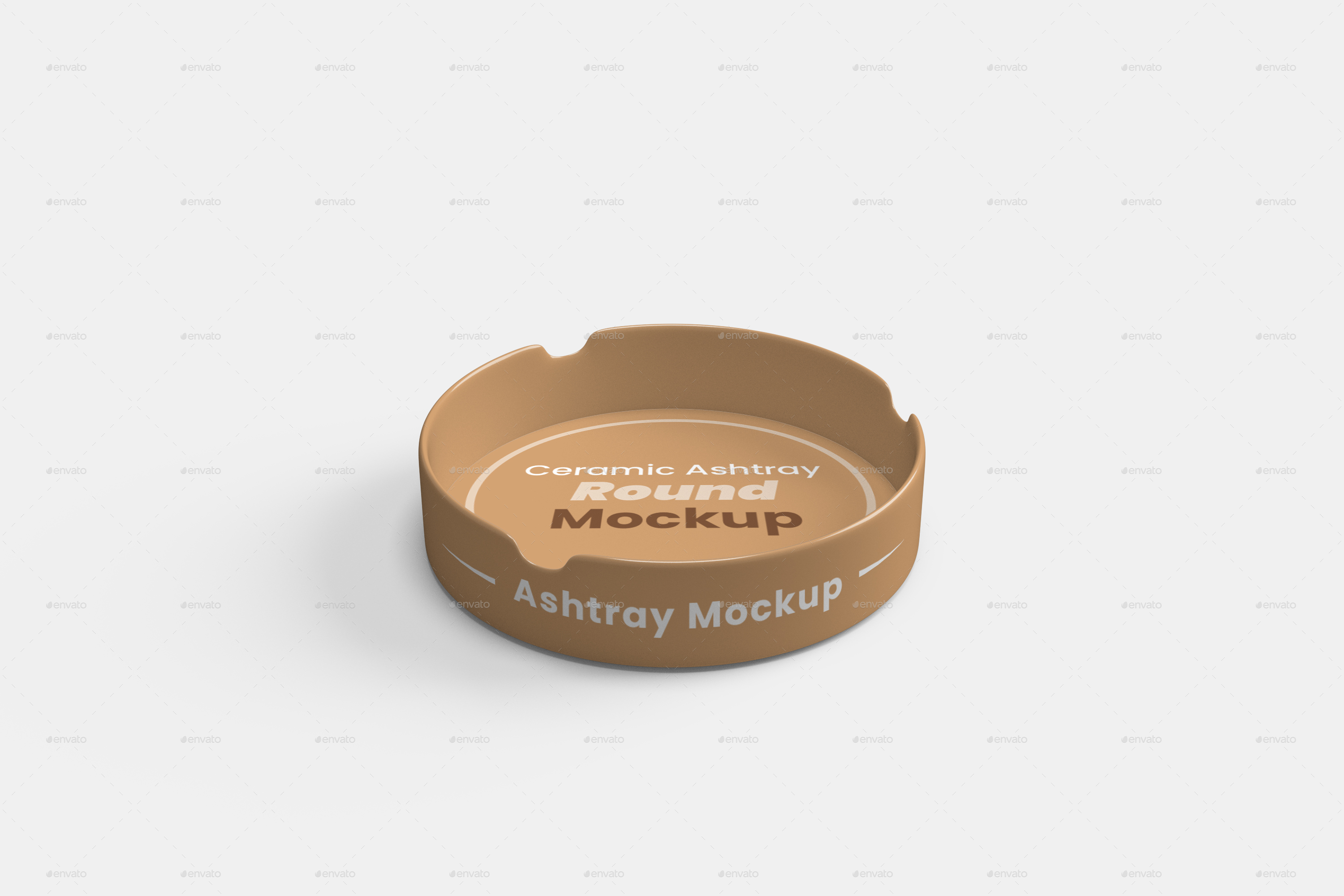 Ashtray Round Mockup, Graphics | GraphicRiver